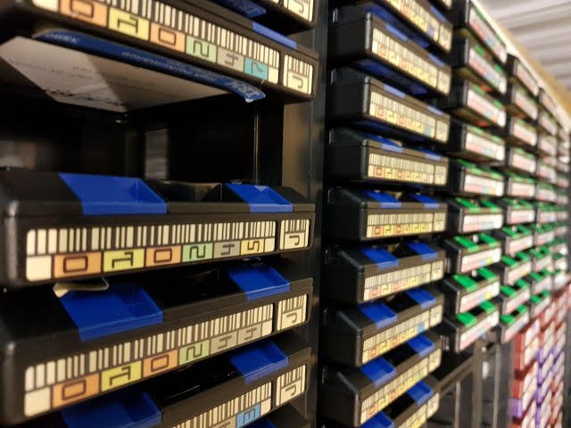 16000 tapes destroyed on site at KPN - IT Recycling